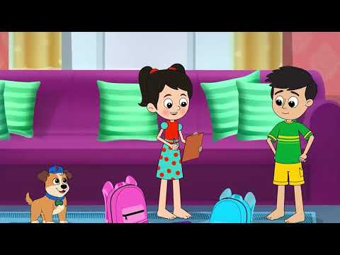 Bingo s Adventure Trek Bingo s Outing Animated Stories English Cartoon Kids 1080P mp4