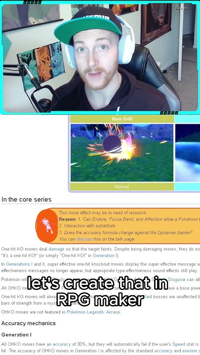 How to add one of Pokemon's STRONGEST moves to your game ☠ #rpgmaker #videogames #gamedev # ...