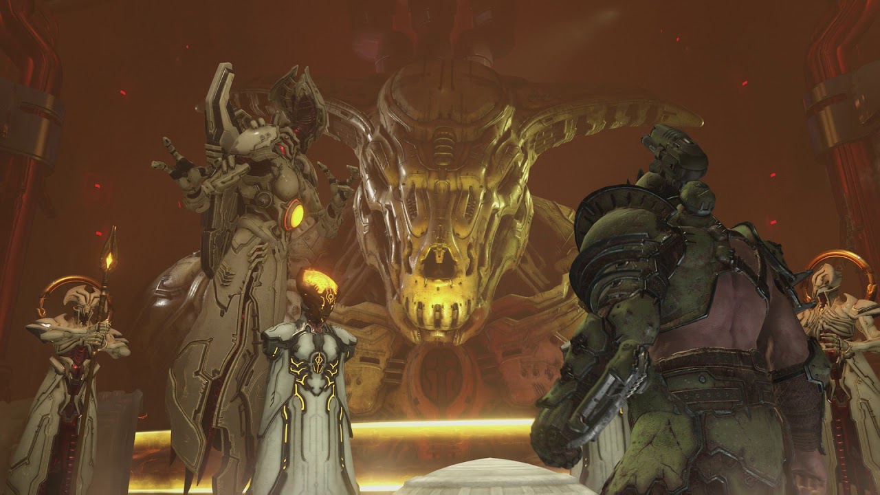 DOOM Eternal - Chap 12 Urdak: Slayer Stops Khan Maykrs Ritual Releasing ...
