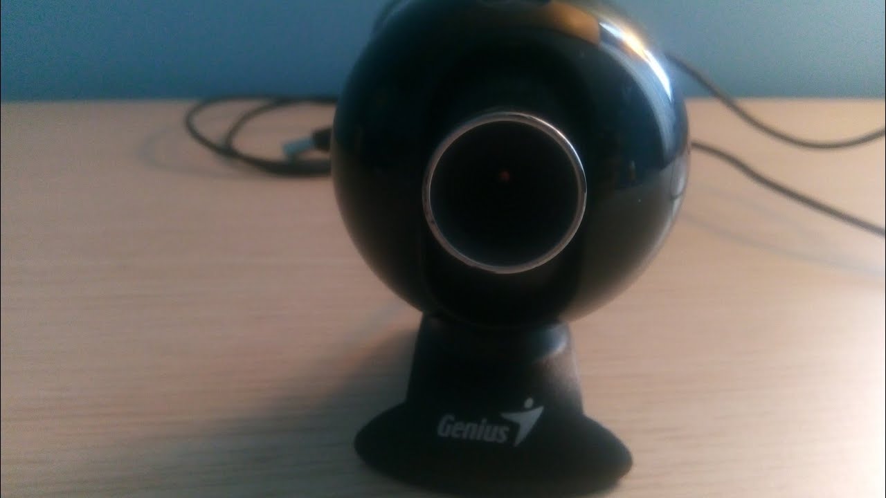The old Genius webcam. - YouTube