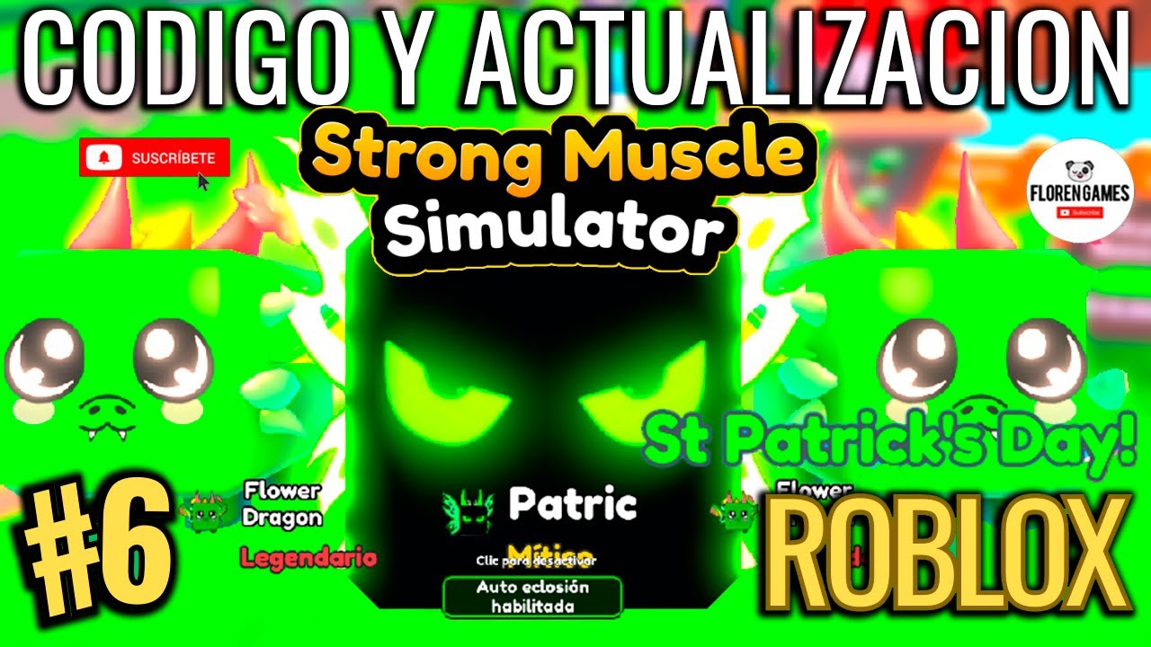 🍀☘ Evento SAN PATRICIO - Strong muscle simulator #roblox 🍀☘ - YouTube