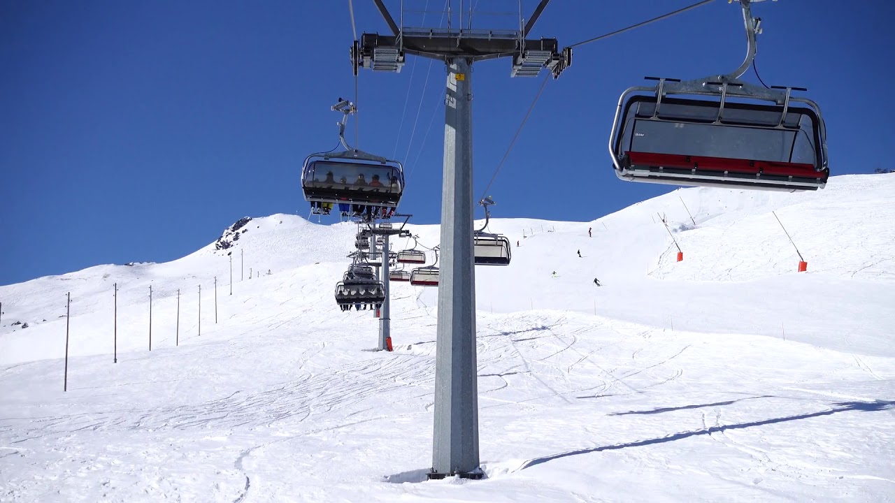 Ski Lift - Royalty Free Stock Footage - YouTube