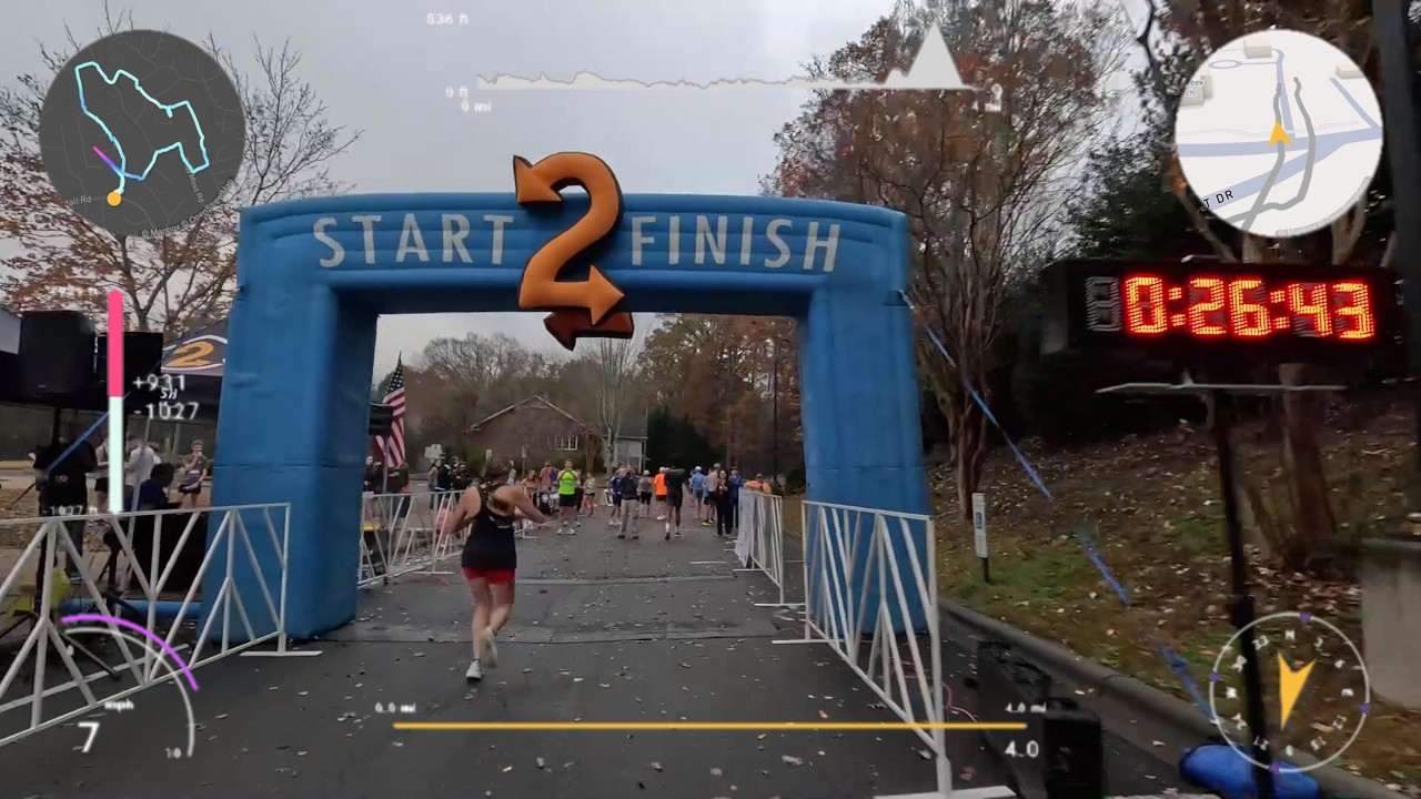 5k Running Video x St. Nektarios Taking Steps 5k RUN - YouTube