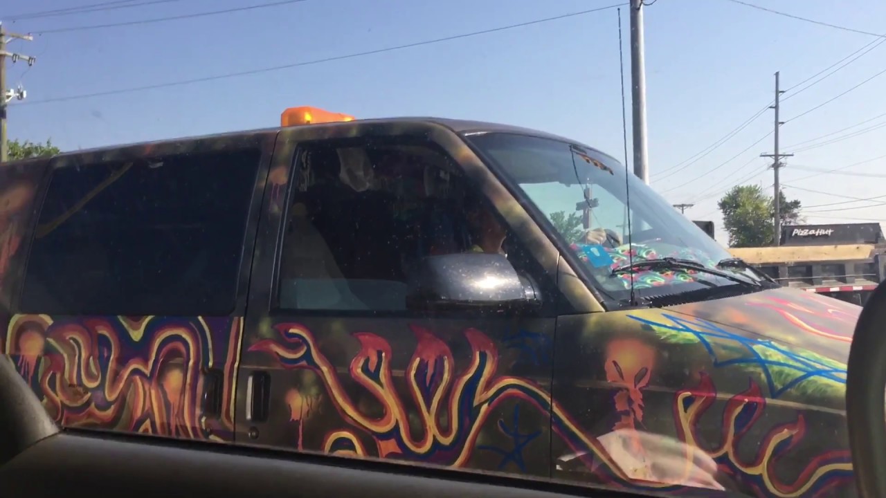 Weird Hippy Van - YouTube