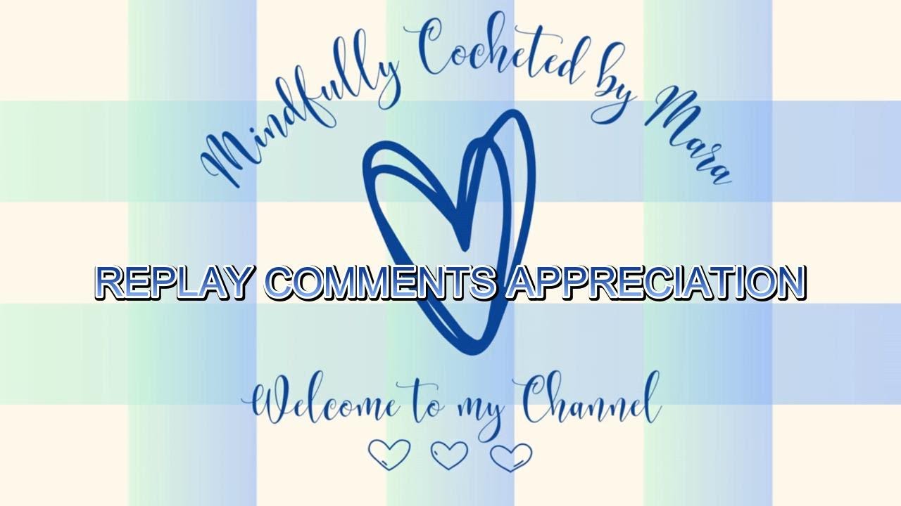 Replay Comments Appreciation Winners Selected January 26, 2025 - YouTube