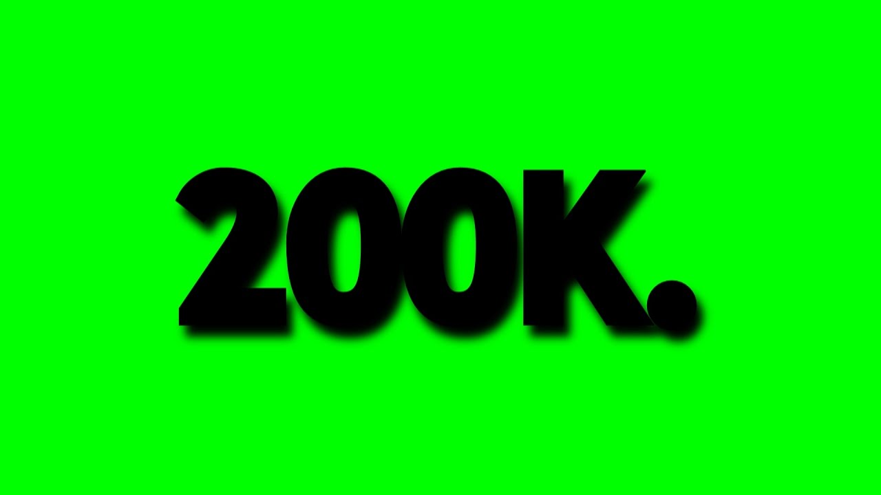 200K Subscribers YouTube