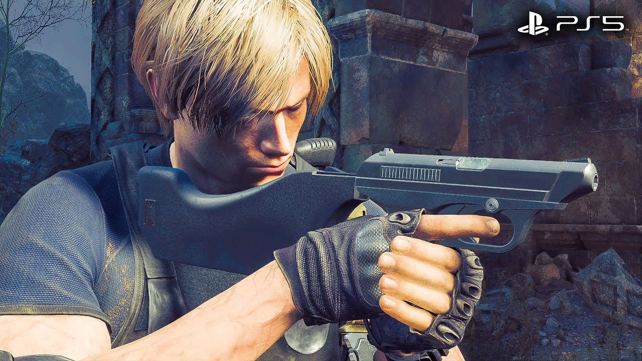 Resident Evil 4 Remake PS5 - Max Level Matilda Pistol Gameplay | Brutal ...