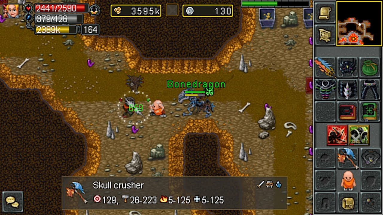 Test 25% EXP Boost + Guild | 5% Each Item Upgraded | Tibiame - YouTube