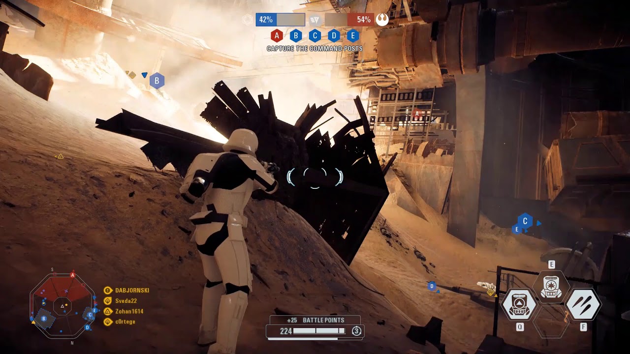 STAR WARS BATTLEFRONT 2 MULTIPLAYER - Capital Supremacy Gameplay ...