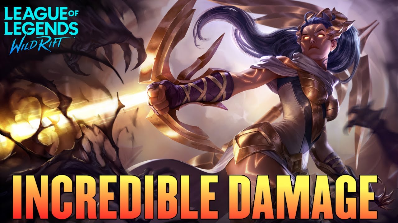 The Ultimate High Damage Build for Wild Rift Vayne - YouTube