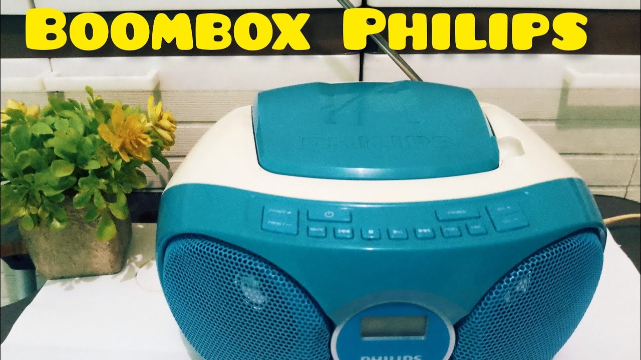 Radio Philips AZ 215 R - YouTube