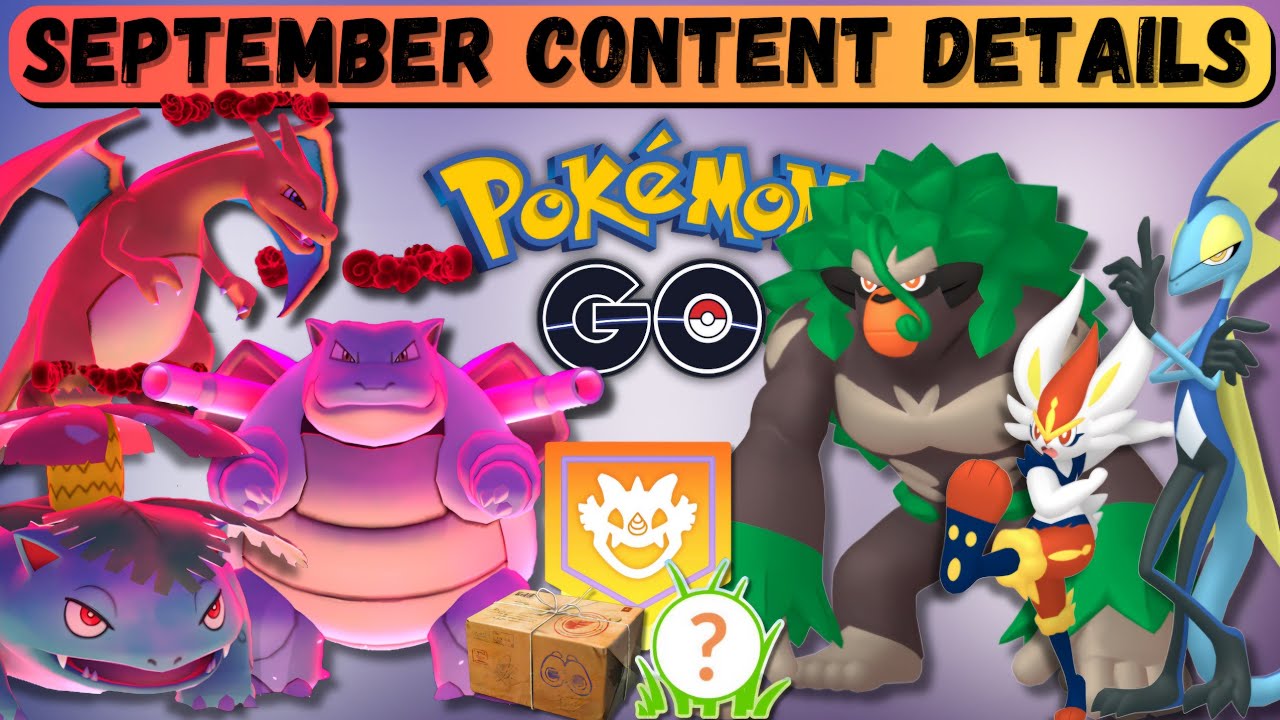 NEW September 2024 Content Coming to Pokémon Go! - YouTube