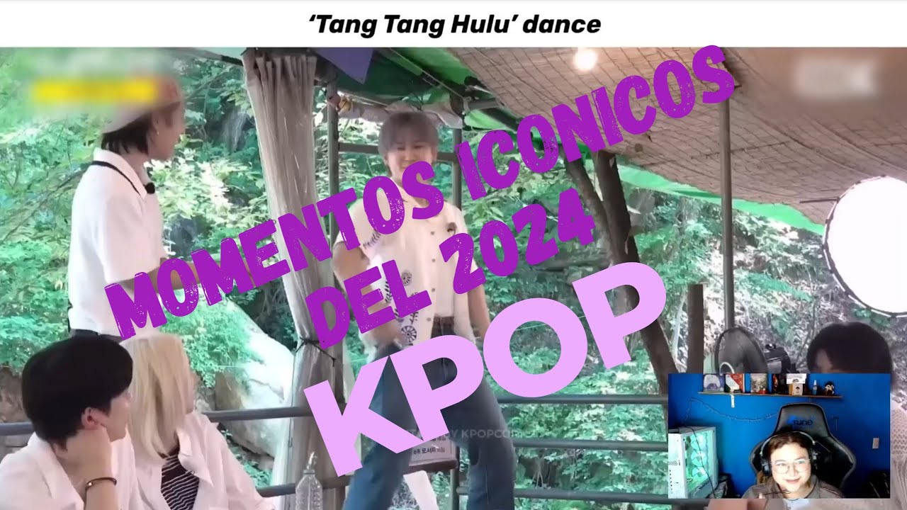 reaccionando a momentos iconicos del kpop del 2024 - YouTube