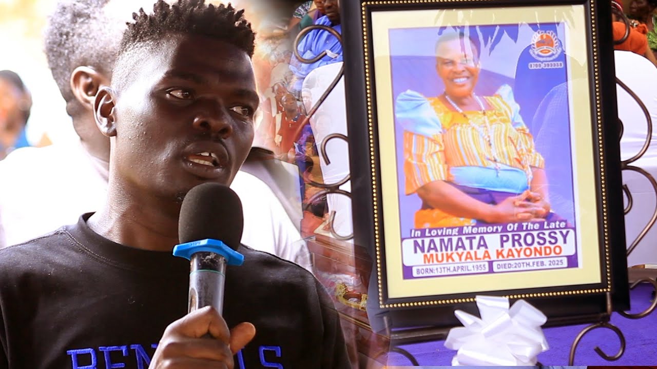 Suna Ben's Speech at his Mother's Burial Made Mourners Cry Mum I loved ...