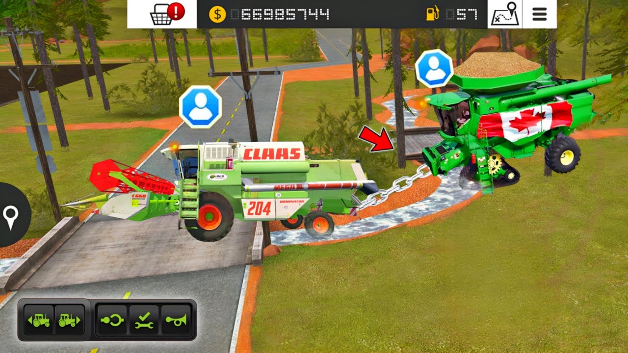 Fs 18 John Deere Harvester Tochan With New CLASS Harvester ! Fs18 ...