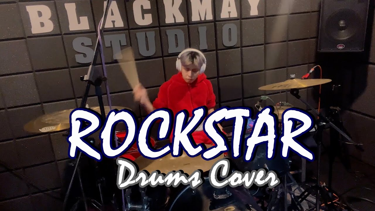 LISA - ROCKSTAR [ Drums Cover ] By BLACKMAY - YouTube