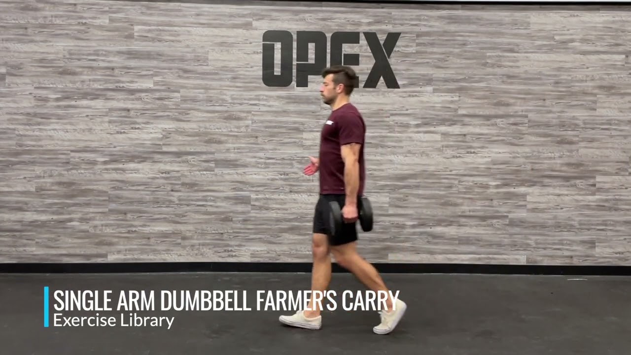 Single Arm Dumbbell Farmer's Carry - YouTube