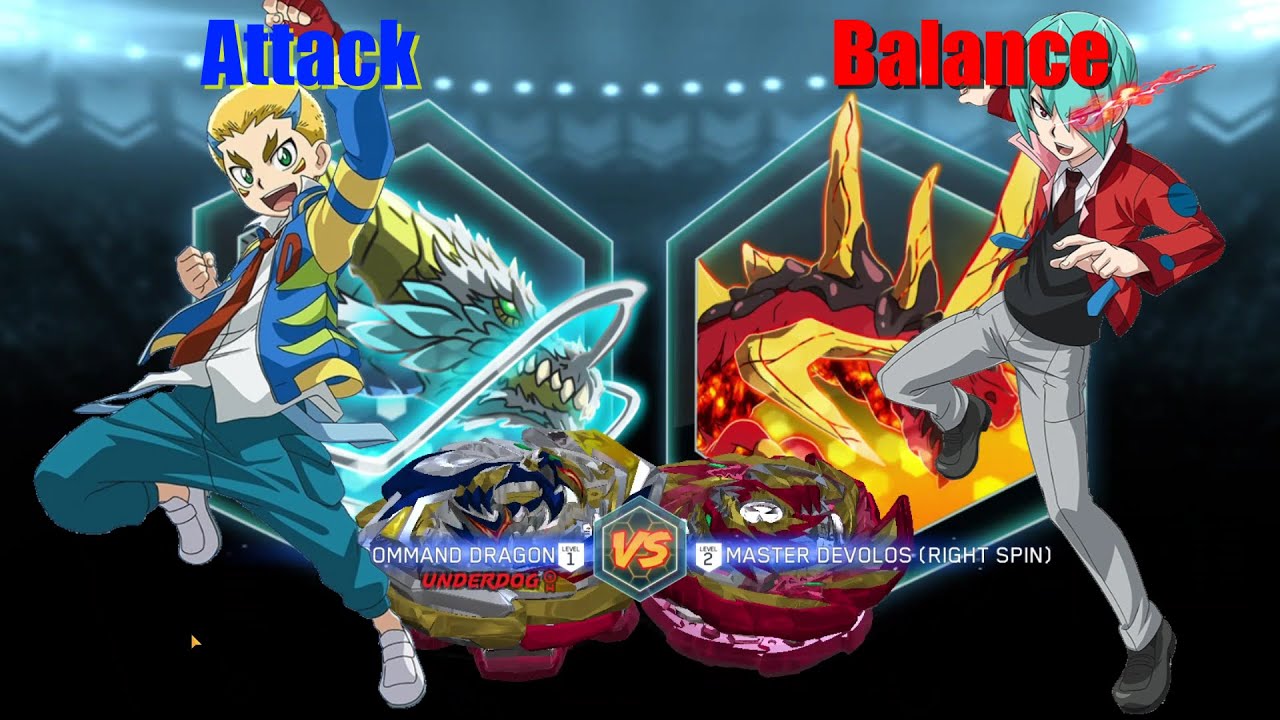 Command Dragon Vs Master Devolos (Beyblade Burst Surge Drive) - YouTube