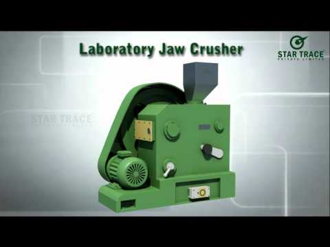 Laboratory Jaw Crusher - YouTube