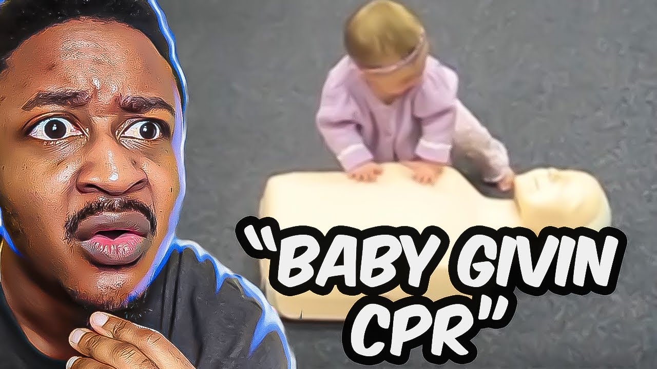 Baby giving CPR | how? - YouTube