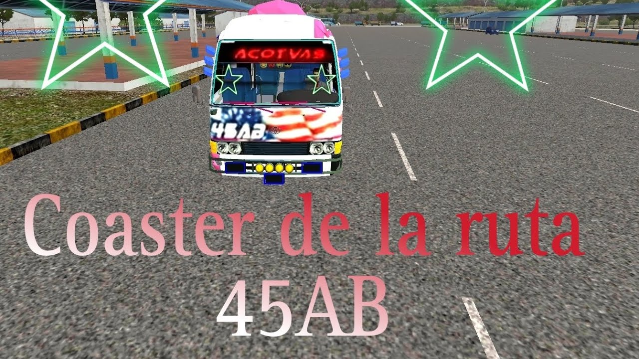 coaster de la ruta 45AB - YouTube