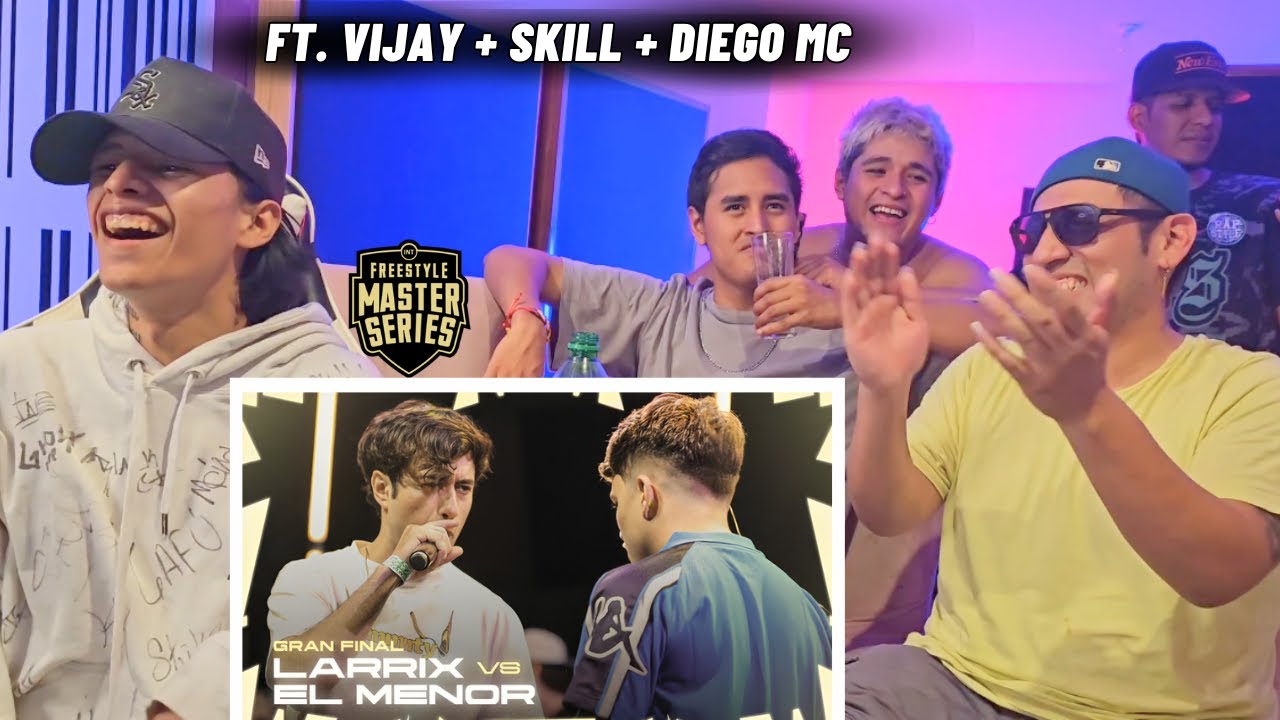 LARRIX vs EL MENOR 🏆 LA GRAN FINAL DE FMS INTERNACIONAL 💣 EN VIVO | Ft ...