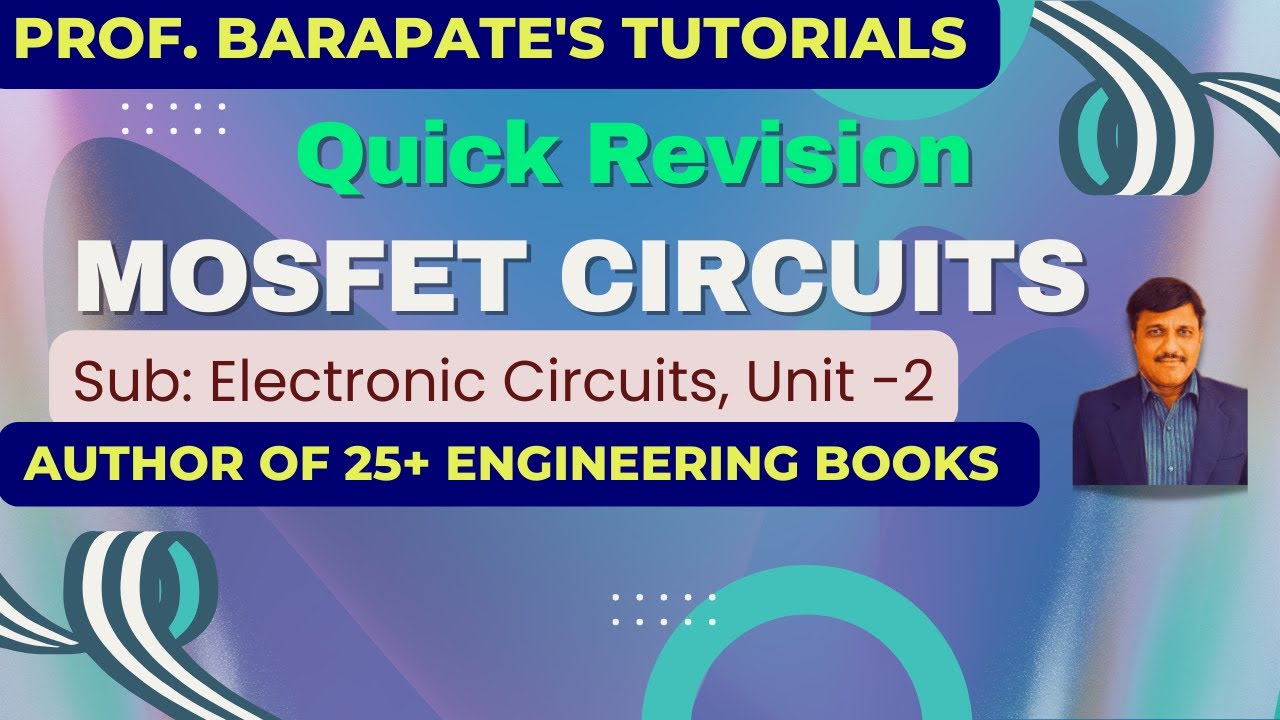 QUICK REVISION: MOSFET CIRCUITS - YouTube