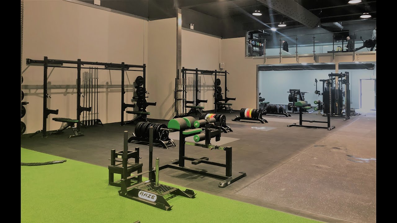 Training Shed St. Ives Gym Installation (Time Lapse) - YouTube