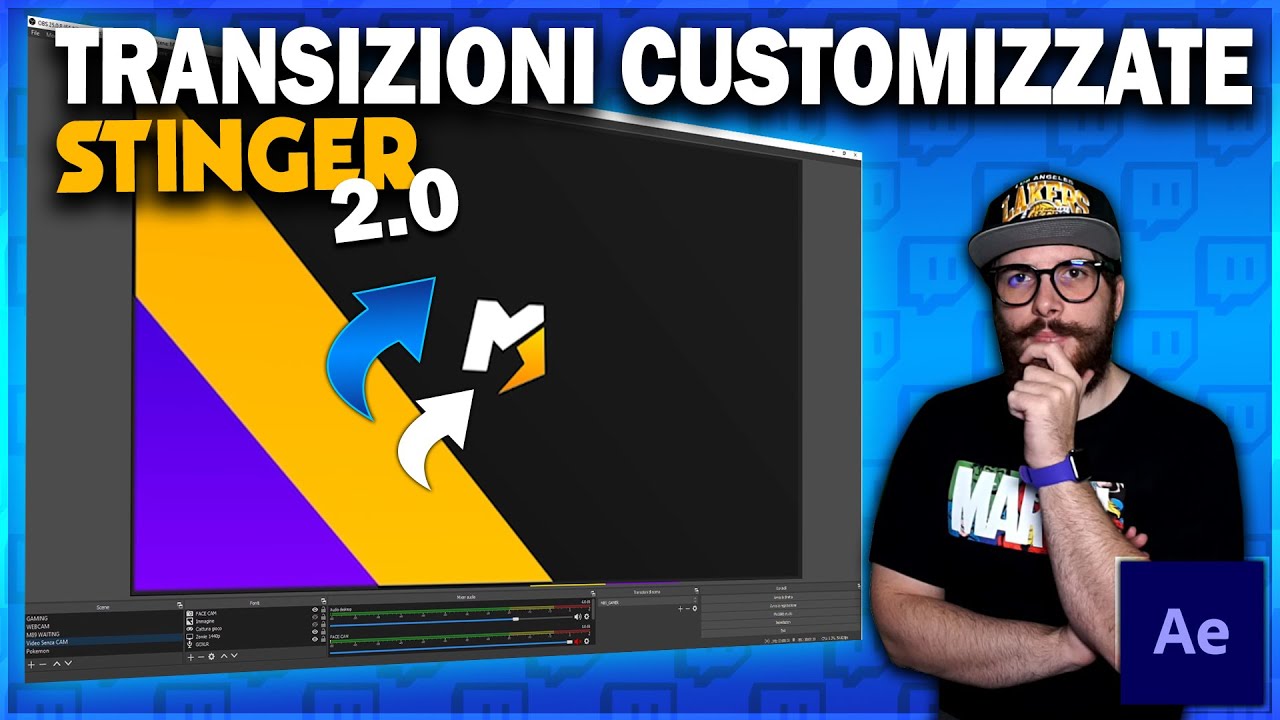 Come fare una transizione PERSONALIZZATA da 0 con After Effect! *STINGER* | TUTORIAL [ITA] - YouTube