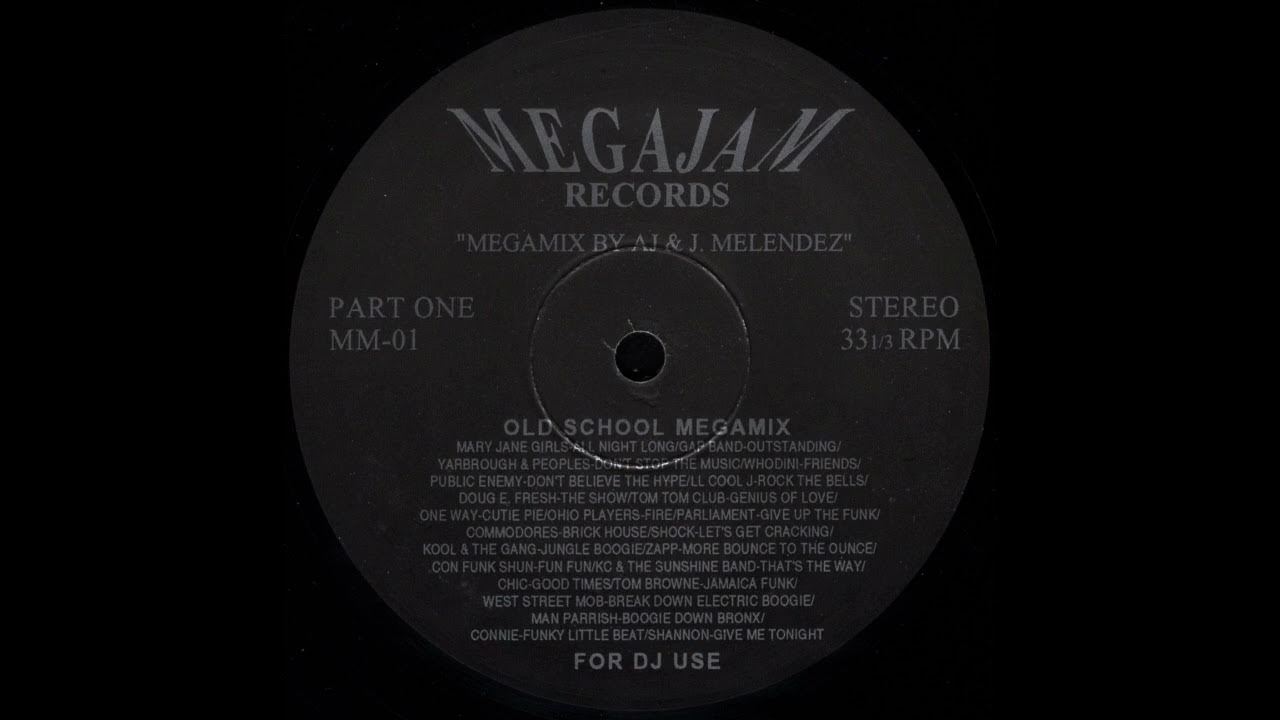 OLD SCHOOL MEGAMIX Part One * A.J. & J. Melendez * Megajam Records MM01 ...