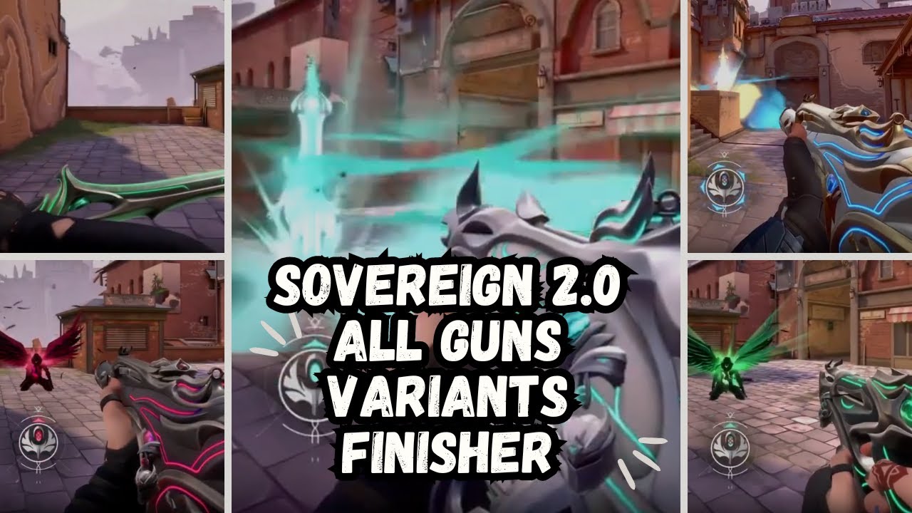 Valorant New Bundle (SOVEREIGN 2.0) Skin Showcase In-Game - YouTube