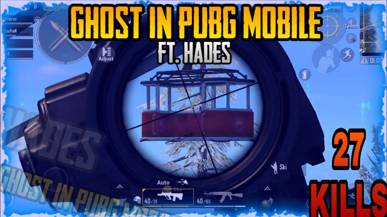 GHOST SPOTTED IN PUBG MOBILE | 27 KILLS | PUBG MOBILE | Hades Official ...