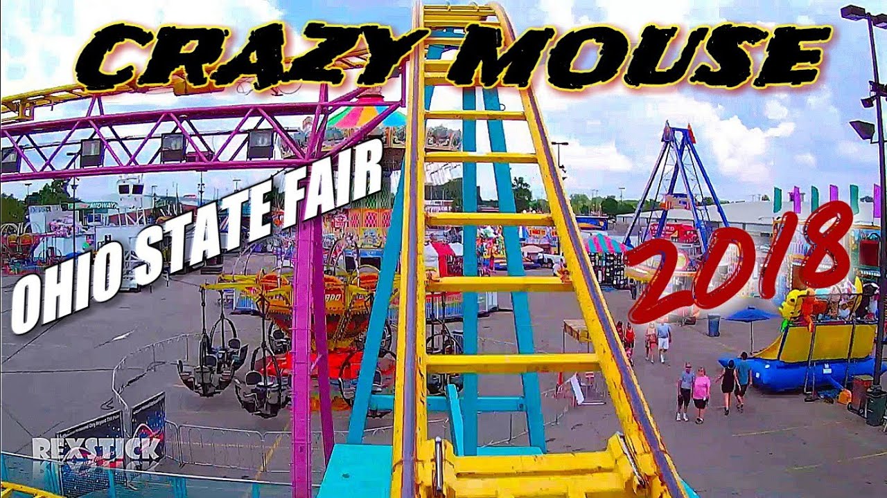 Crazy Mouse (on ride pov) Ohio State Fair - YouTube