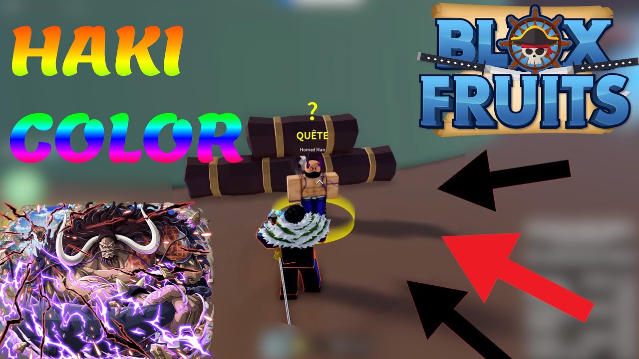 Comment avoir la couleur chroma du haki sur BLOX FRUITS!! - YouTube