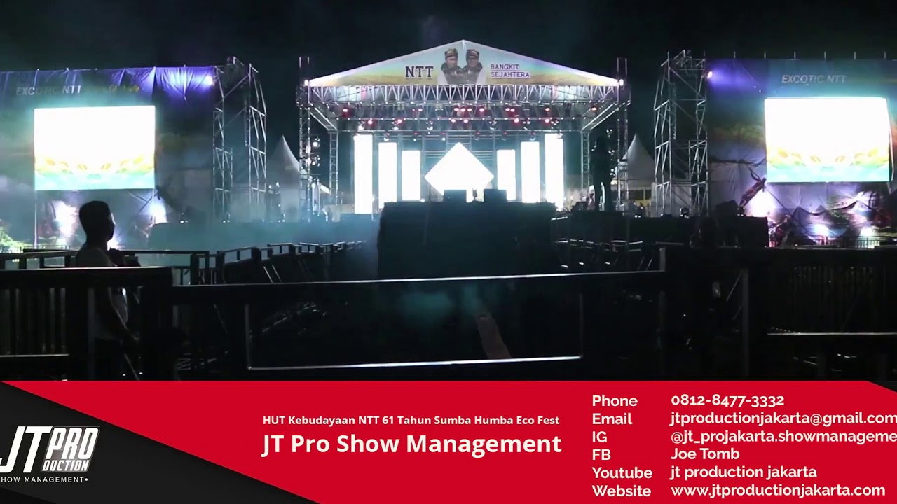 opening show JT PRO HUT NTT 61 SUMBA HUMBA - YouTube