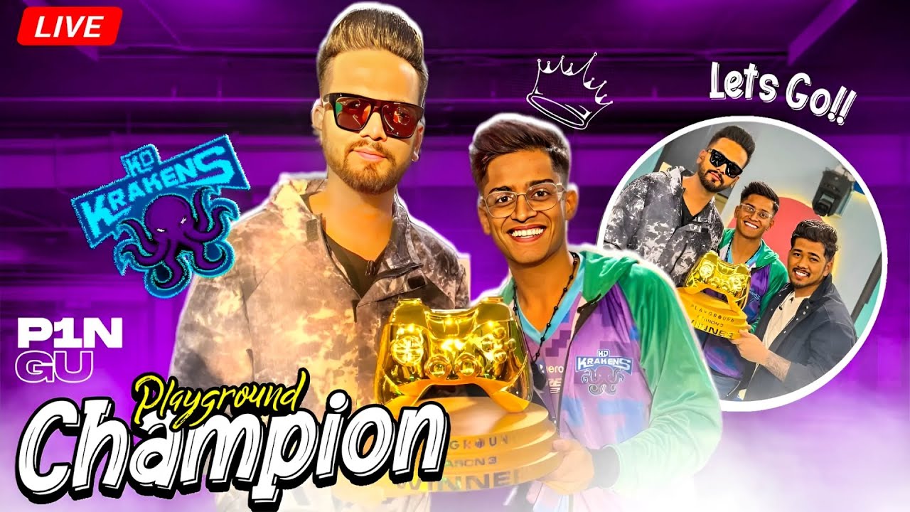 PLAYGROUND SEASON 3 WINNER LIVESTREAM FT @ABHI9AV @KushalMahajan - YouTube