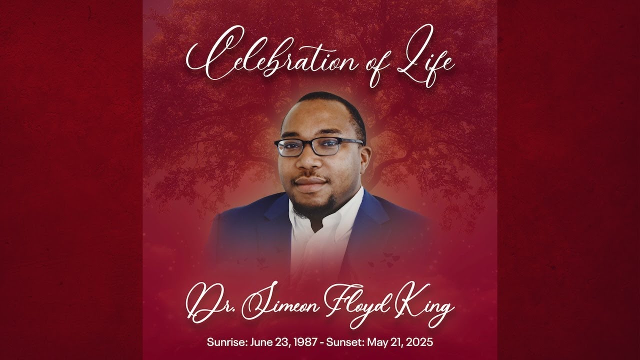 Celebration of Life for Dr. Simeon Floyd King - YouTube
