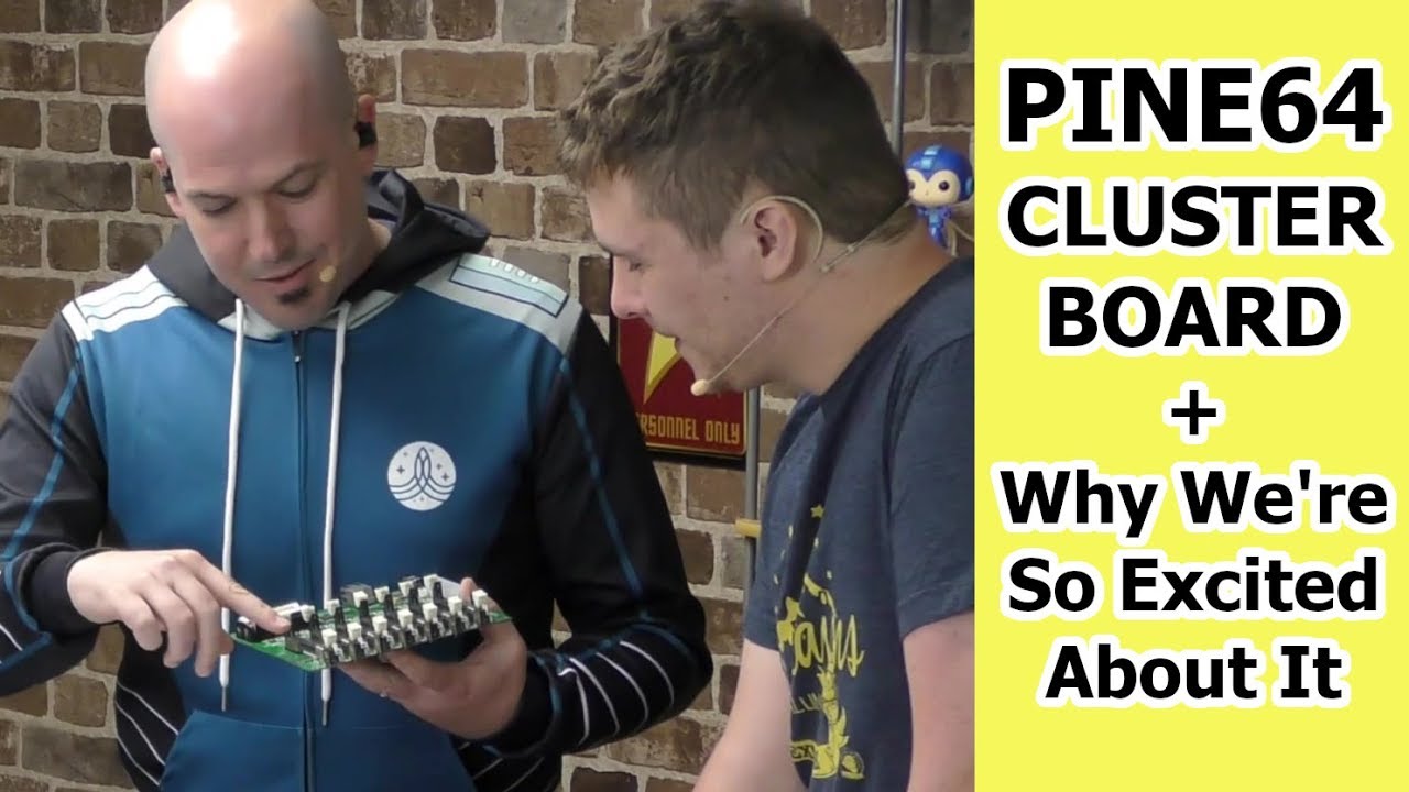 PINE64 SOPINE Clusterboard Has Us Excited - YouTube