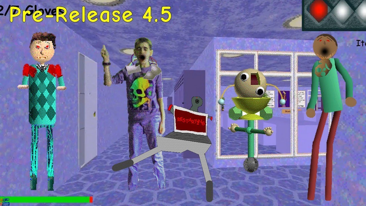 Billy's Basic Educational Game Pre Release 4.5 - Baldi's Basics Mod ...