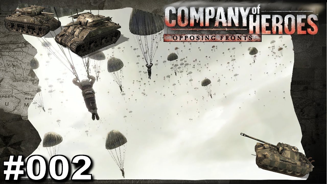 Let's Play: CoH DLC Opposing Fronts Wolfheze Septemberschnee #002 ...