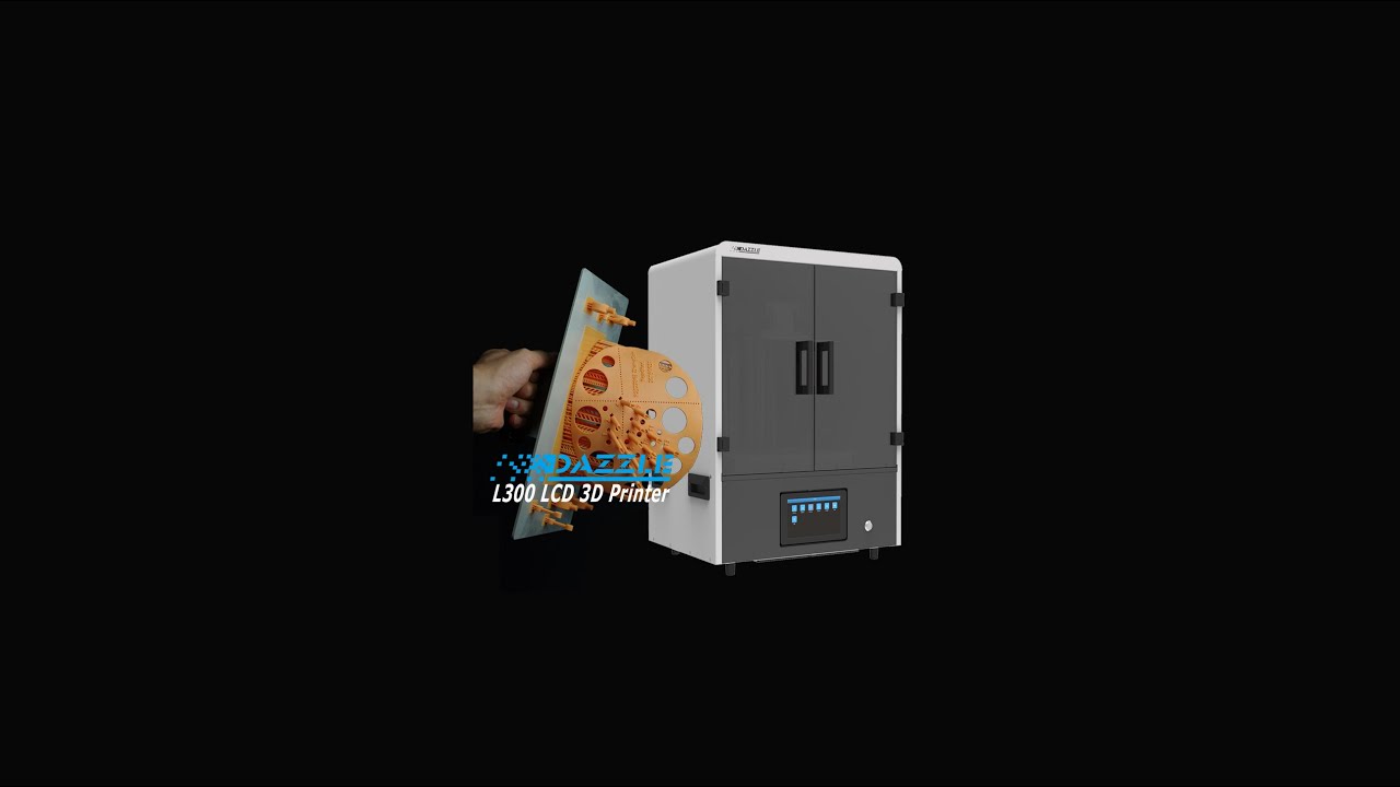 Dazzle Dazz3D L300 3D printer offers a surprising size of printing ...