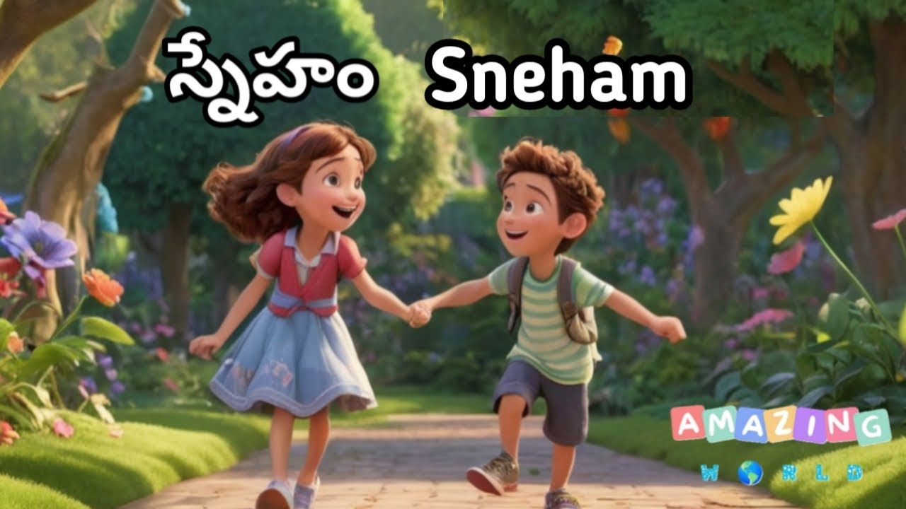Sneham - స్నేహం | Amazing World | Telugu stories | తెలుగు కథలు - YouTube