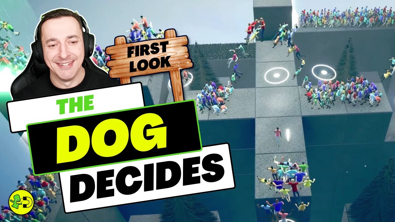 First Time Playing Humanity - The Dog Decides! - YouTube