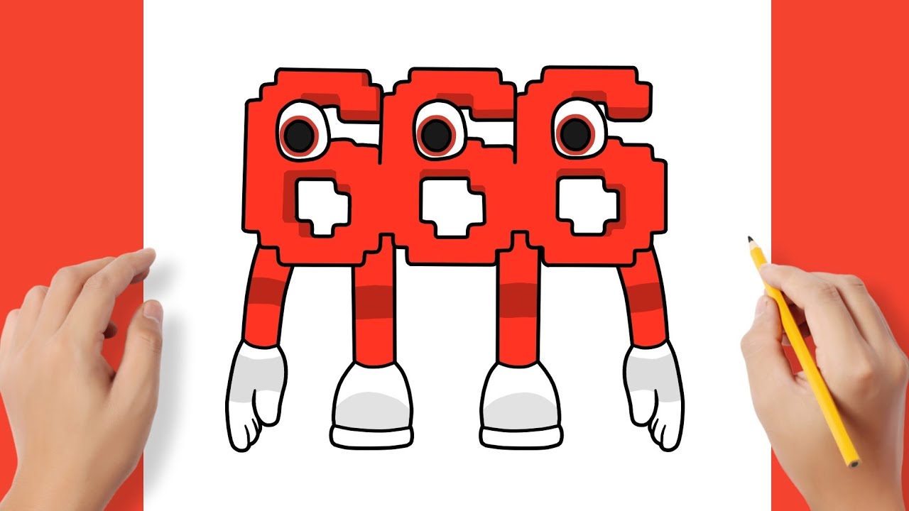 How to draw 666 Steal a Brainrot Roblox - YouTube