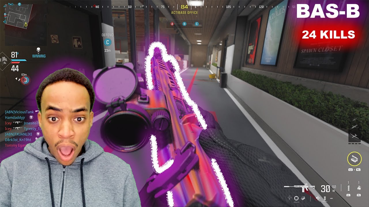 BEAMING WITH THE BAS-B | CALL OF DUTY MODERN WARFARE 3 (MULTIPLAYER ...