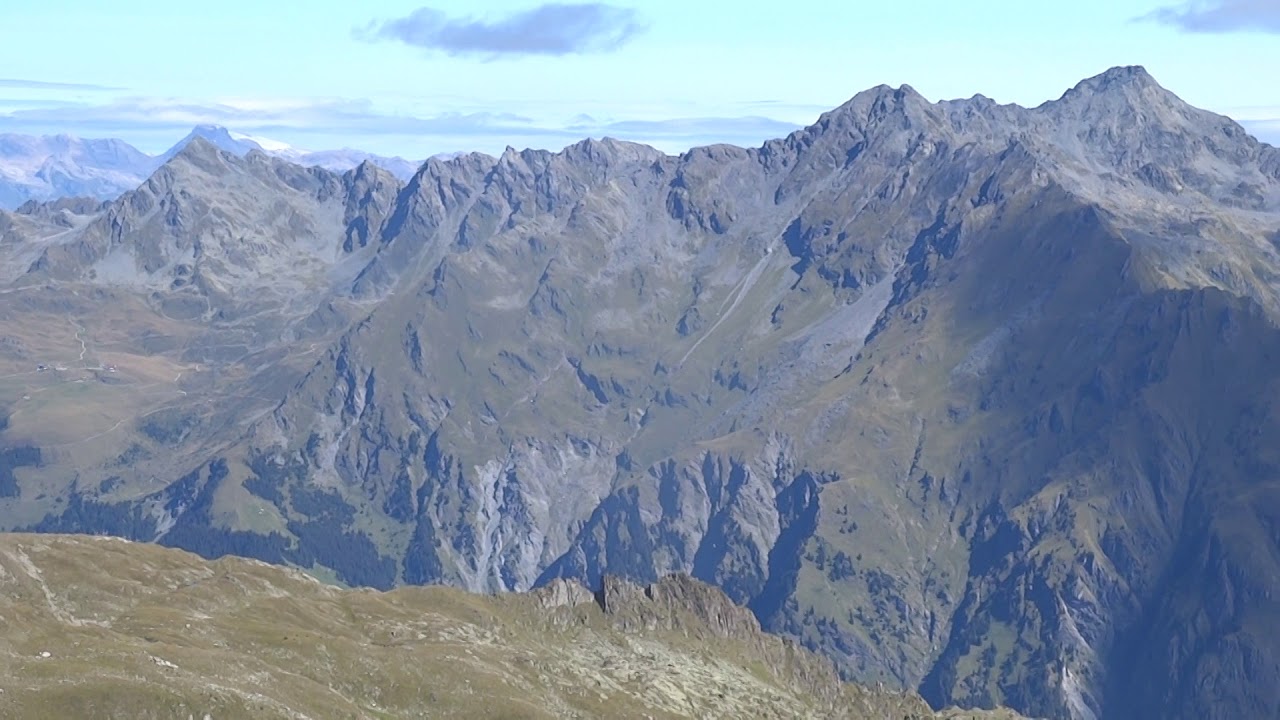 col de lâne 3000m view north Valais - YouTube