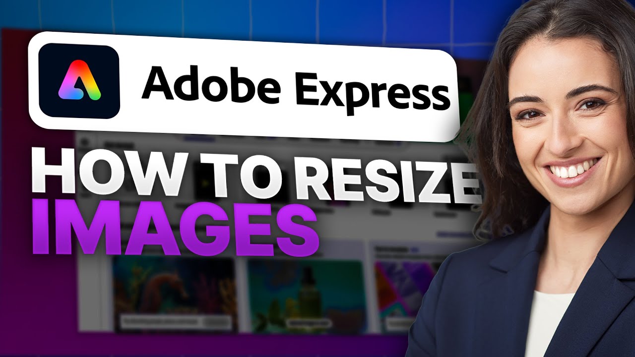 How To Rezise Images on Adobe Express (2026 Updated Tutorial) - YouTube