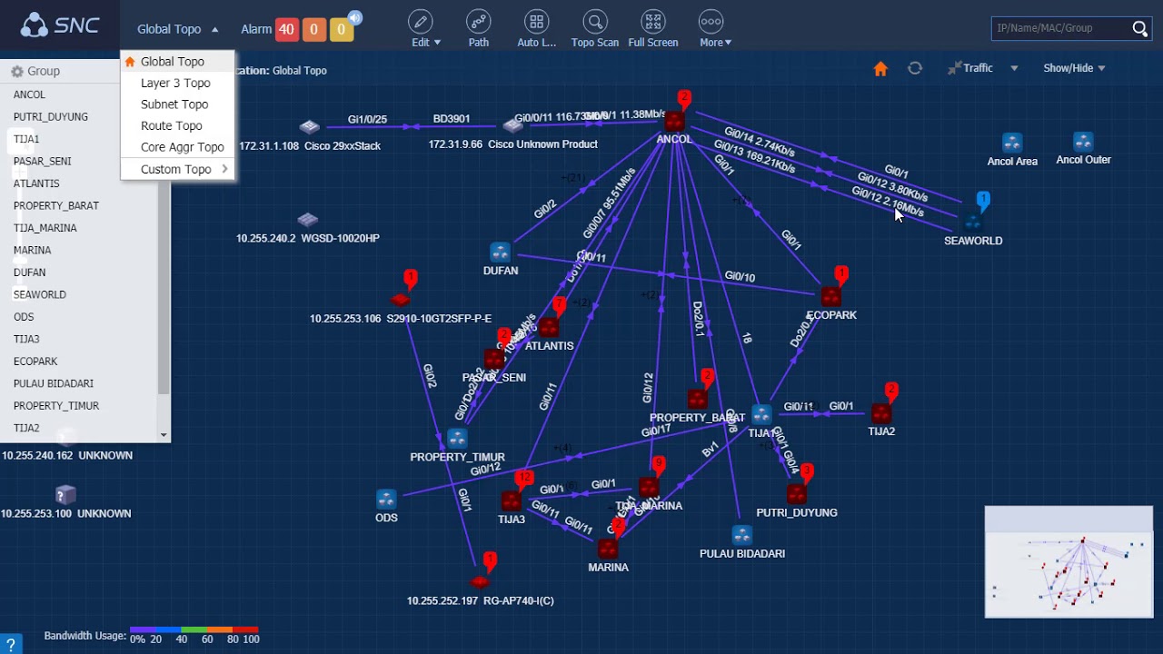 Ruijie SNC Network Management System Live DEMO (2Min) - YouTube