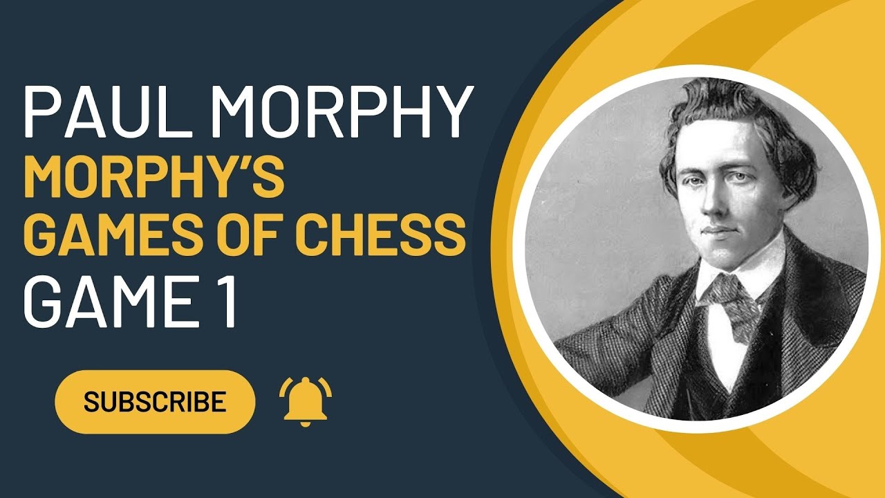 Paul Morphy: The First Recognized Chess Champion - YouTube