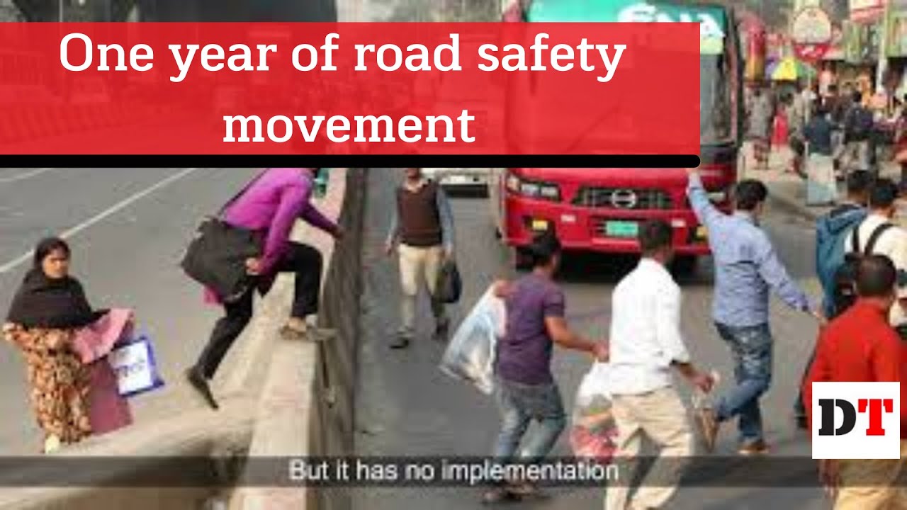 One year of road safety movement - YouTube